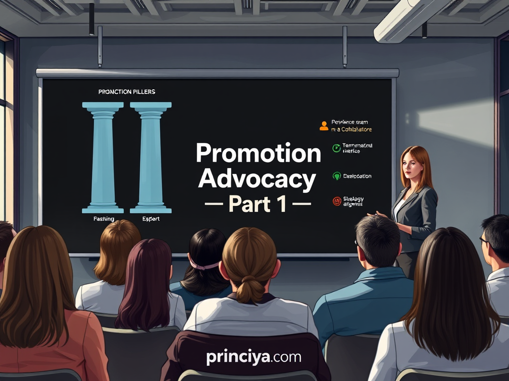 Mastering Promotion Advocacy: A 3-Pillar Framework – Princiya Sequeira