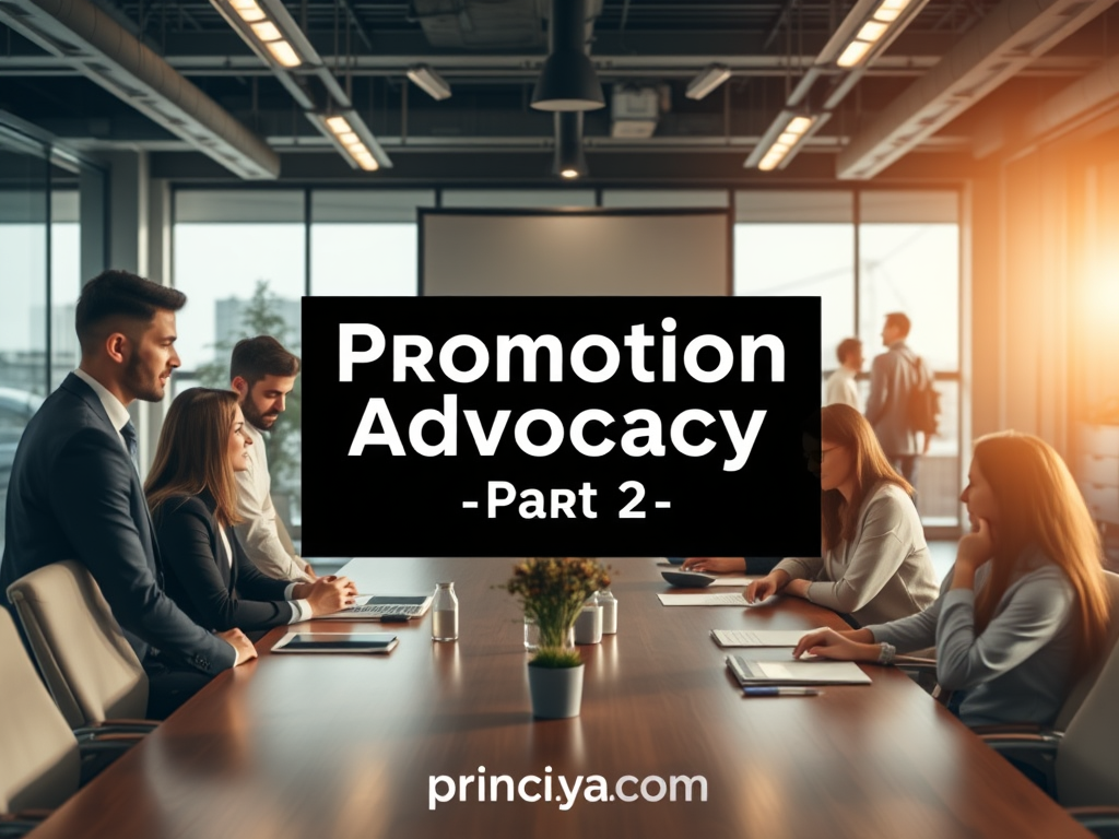 Effective Promotion Advocacy: Tips for Success – Princiya Sequeira